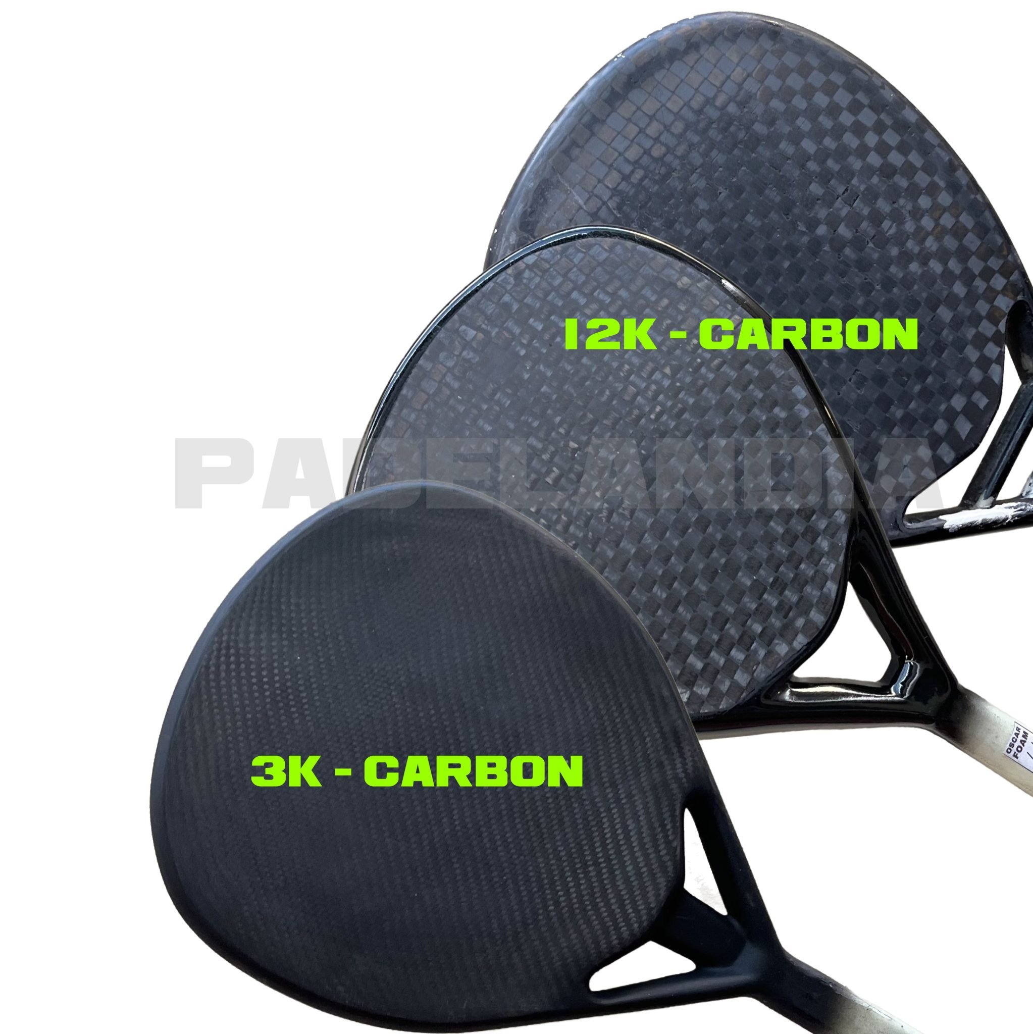 Paletas de Pádel de Carbono